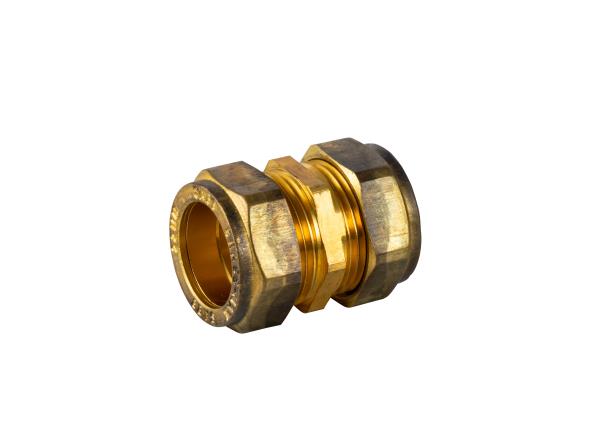 BRASSMAN COMPRESSION STRAIGHT COUPLER 42mm CXC