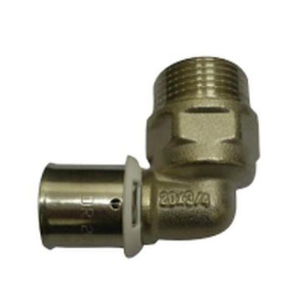 VALSIR PEXAL MALE ELBOW BRASS 20X1/2 VU0000612