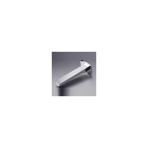 GIO A110 SQUARE 200X35MM WALL SPOUT 15MM INLET