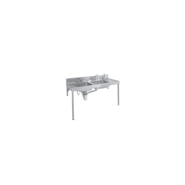 FRANKE SS EC7 SS COMBI BEDPAN SINK cw CIST F/PIP&LEGS/BKTS 2990007 #PO