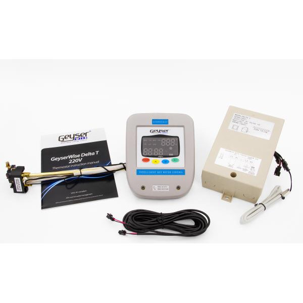 GEYSERWISE DELTA T - COMPLETE CONTROL KIT FOR 220V PUMPED SYSTEMS