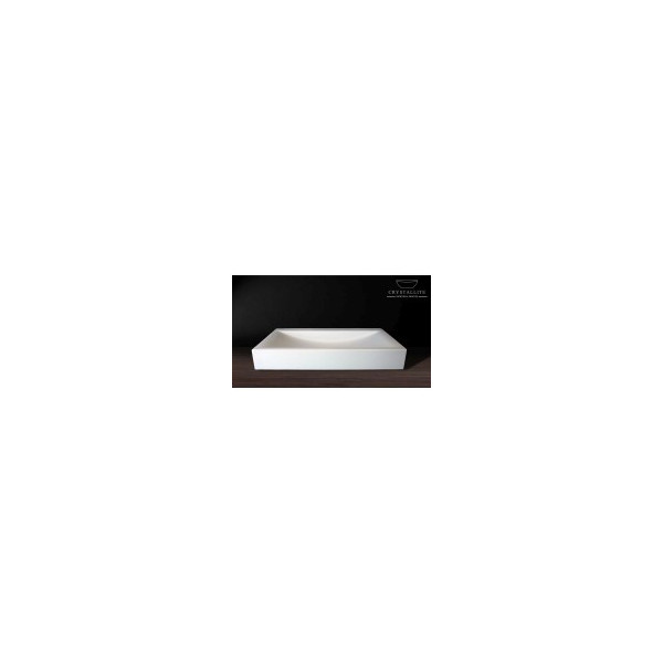 CRYSTALLITE CUSTOM SINGLE WAVE BASIN 800x450x120