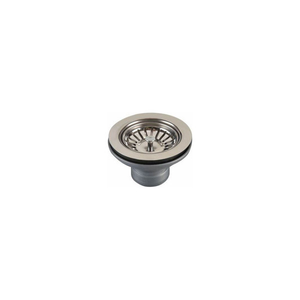 PLUMLINE BASKET STRAINER WASTE FITTING COMPLETE 90MM