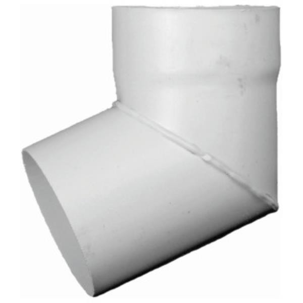 MARLEY ROUND PVC DOWNPIPE BEND FABRICATED 80x112 DB302