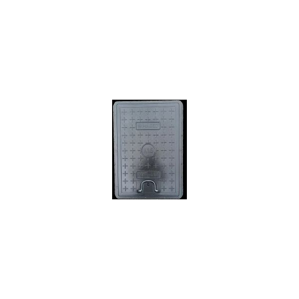 MASCO POLYMER MANHOLE COVER & FRAME 400X600 L/DUTY A15