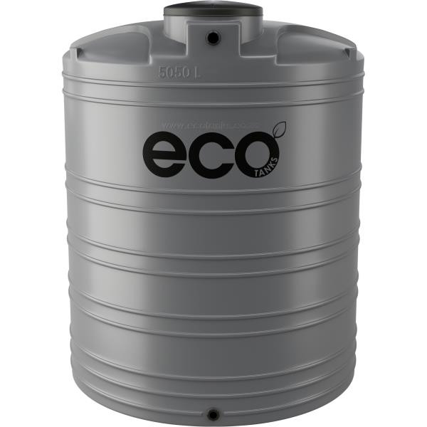 ECO WATER TANK VERTICAL 5050L GREY