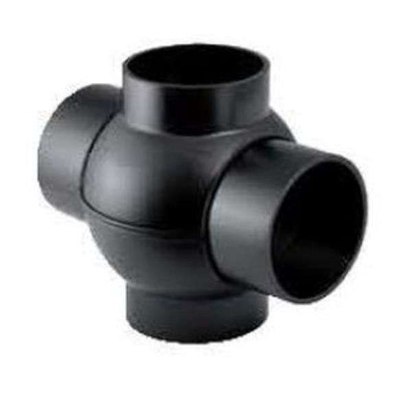 GEBERIT DOUBLE BRANCH BALL 125x110mm 88.5x180deg 368.285.16.1