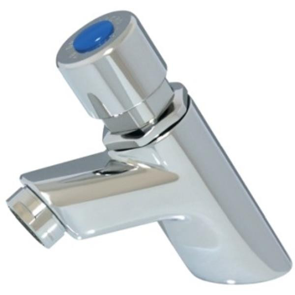 WALCRO 420 METERING PILLAR TAP ANGLED CP 15mm