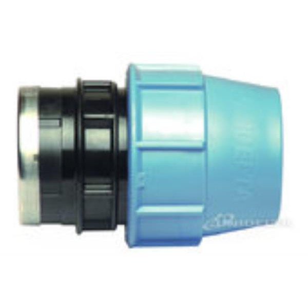 HDPE COMPRESSION ADAPTOR BSP MALE 63X2.1/2