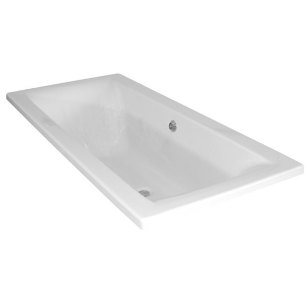 BETTA MELISSA DROP-IN BATH NO HANDLES WHITE 1700X800