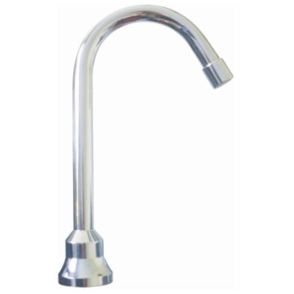 WALCRO SSP15 BASIN PILLAR SPOUT ONLY FIXED CP 15mm