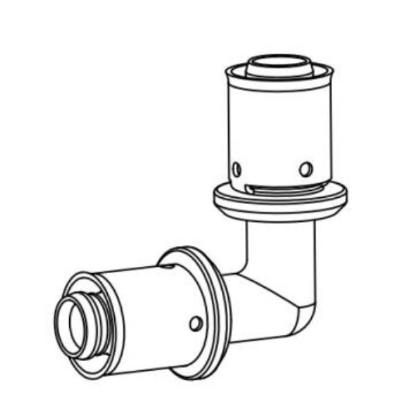 VALSIR PEXAL EQUAL ELBOW PPSU 16mm VS0150403