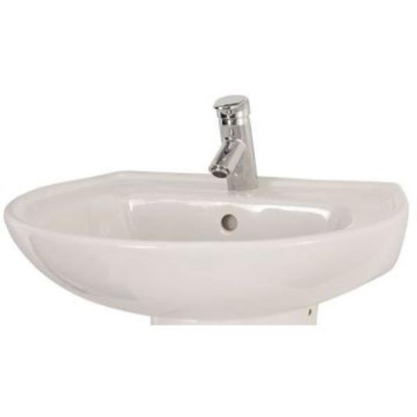 LECICO ATLAS BASIN 550x460mm 1TH WHITE W/HUNG
